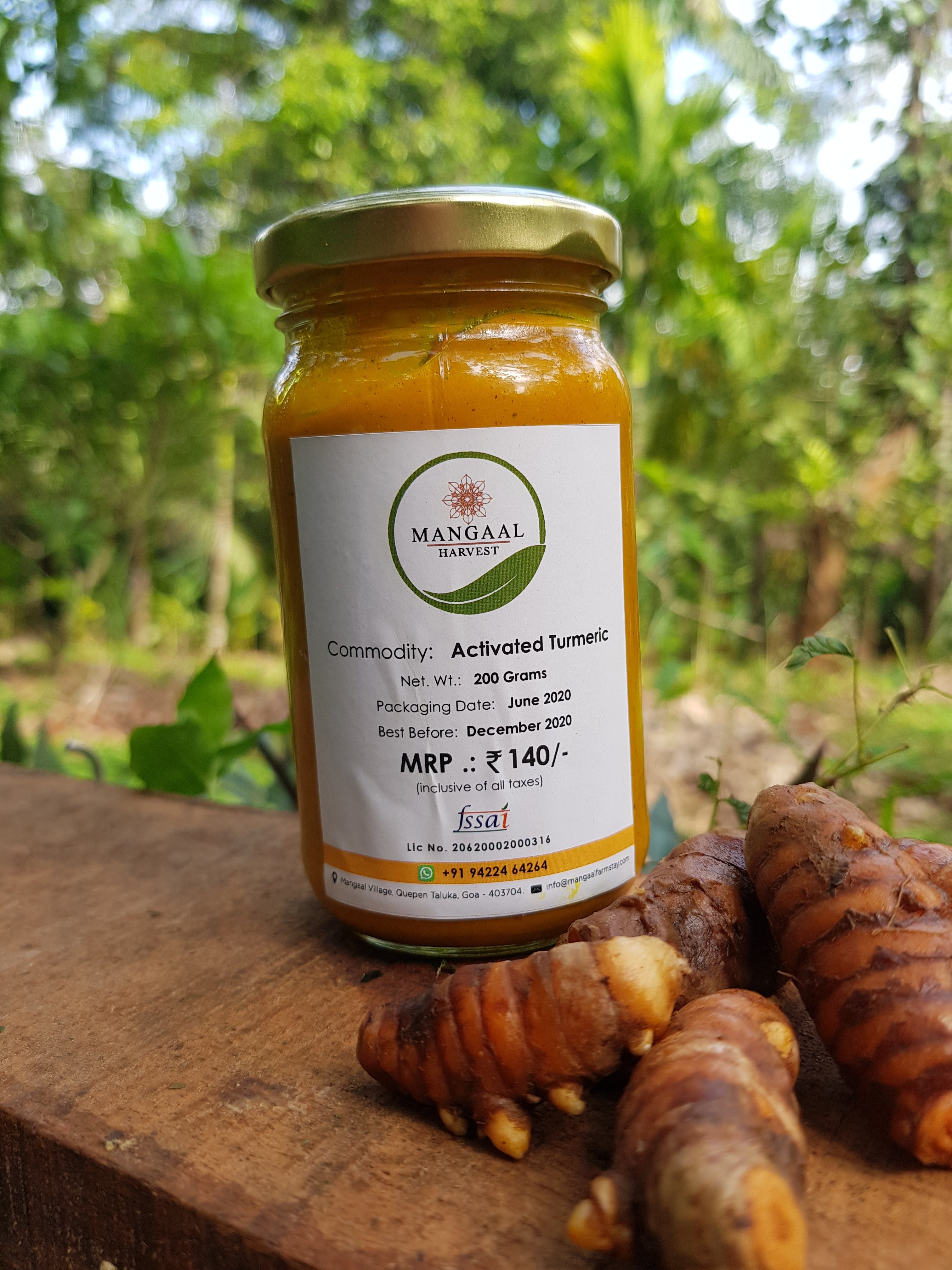 Activated Turmeric Paste